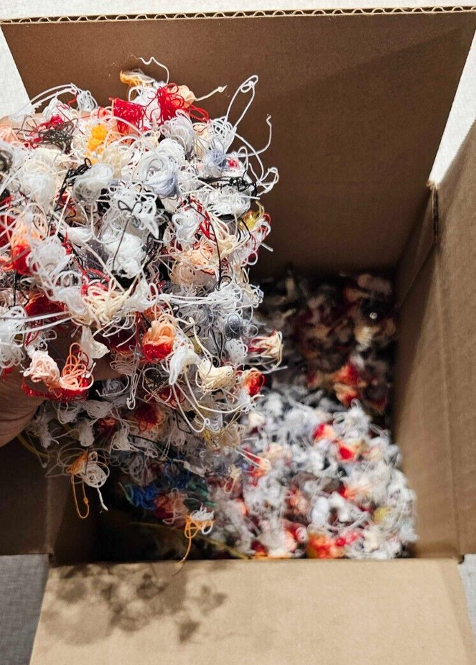 Multi-Color 3D Print Filament PLA scraps; 140 oz Bambu Poop/Supports ...