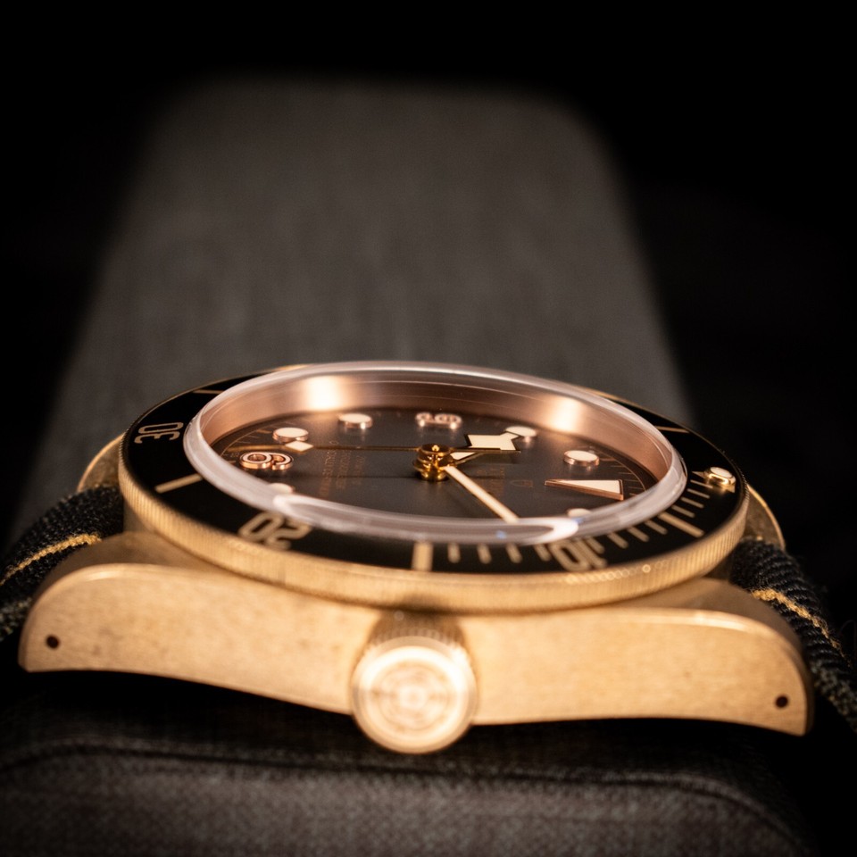 Tudor Black Bay Bronze BB58 43mm M79250BA-0001 Complete Set w/ box and ...