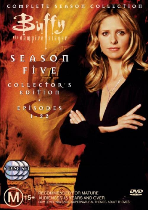 Buffy The Vampire Slayer : Season 5 | Boxset (6 DVD Set, 2001 ...