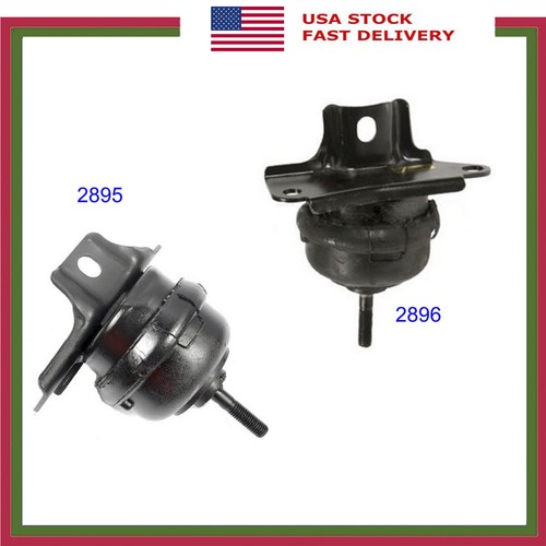 For 00-05 Cadillac Deville Motor & Trans. Mount Set 2PCS 2895 2896 ...