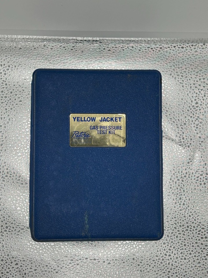 Ritchie Yellow Jacket Black Mechanical Gas Pressure Measuring Test Kit ...