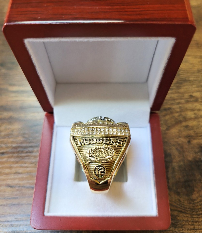 2010 Green Bay Packers AARON RODGERS Super Bowl Championship Ring ...