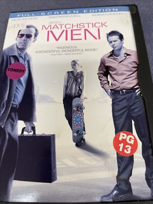 Matchstick Men (DVD, 2004, Full Frame) - Previously Rented 85392467624 ...