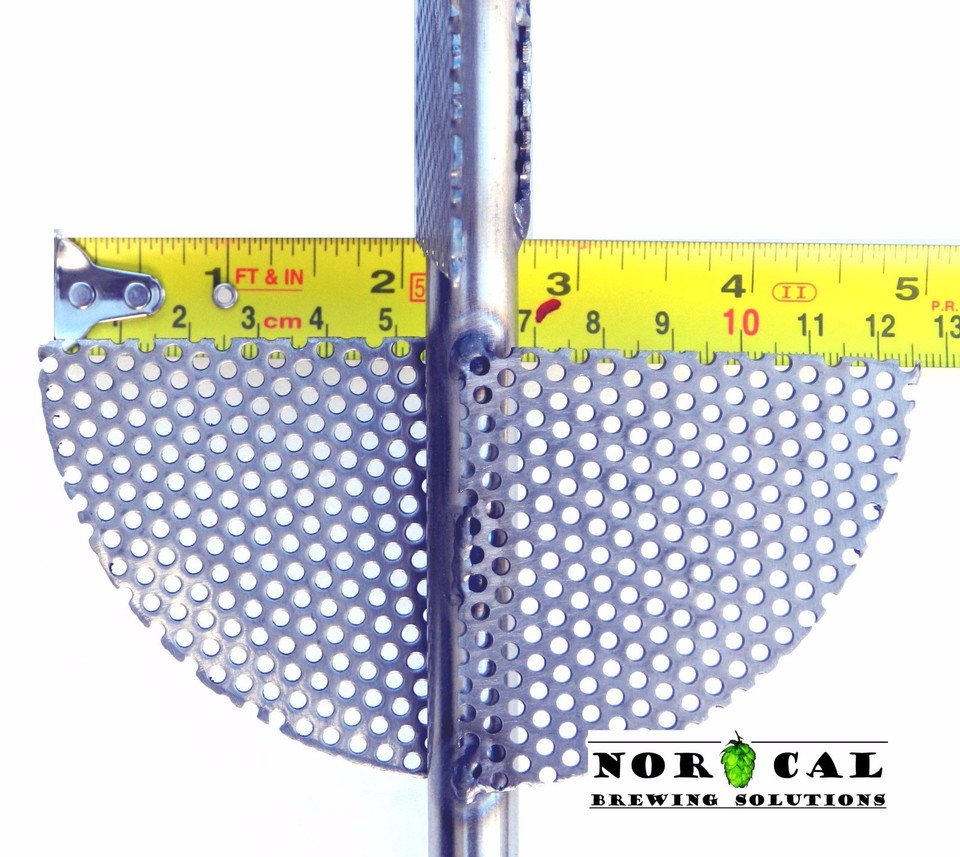 Stainless Steel ULTIMATE Whirlpool Aeration Brew Paddle Stir Homebrew ...