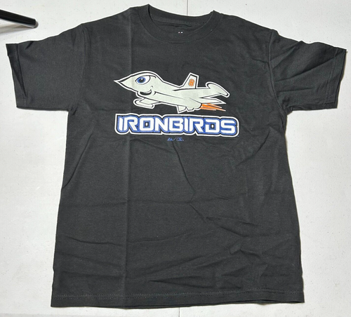 Aberdeen Ironbirds Youth MiLB Black Majestic T-Shirt M or L Baltimore ...