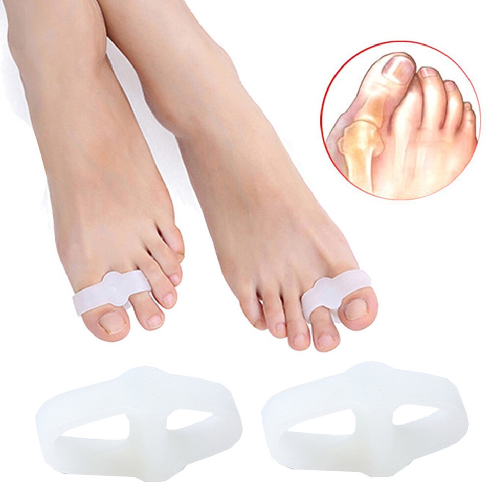 Pain Relief Hallux Valgus Toe Separator Thumb Corrector Pad Bunion ...