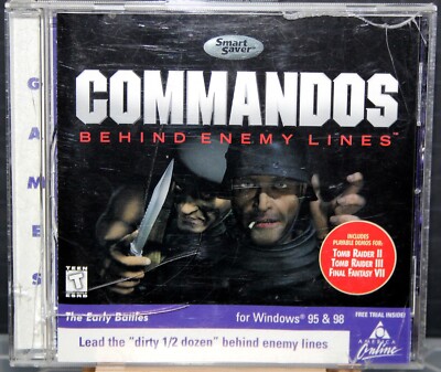 COMMANDOS BEHIND ENEMY LINES PC Game WIN 95/98 Vintage 1998 | eBay