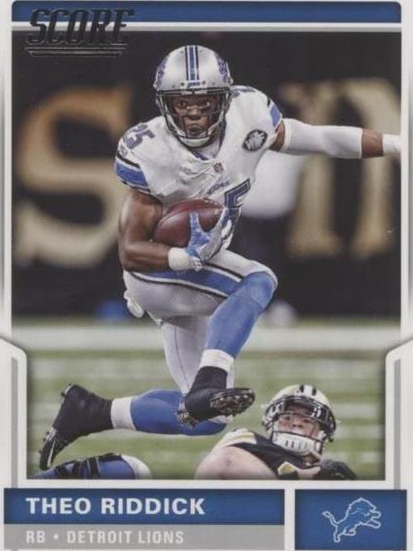 2017 Score - Theo Riddick #51 for sale online | eBay