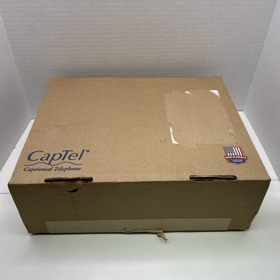 Captel 2400iSP Hearing Impaired Touch Caption Telephone NEW UNTESTED | eBay