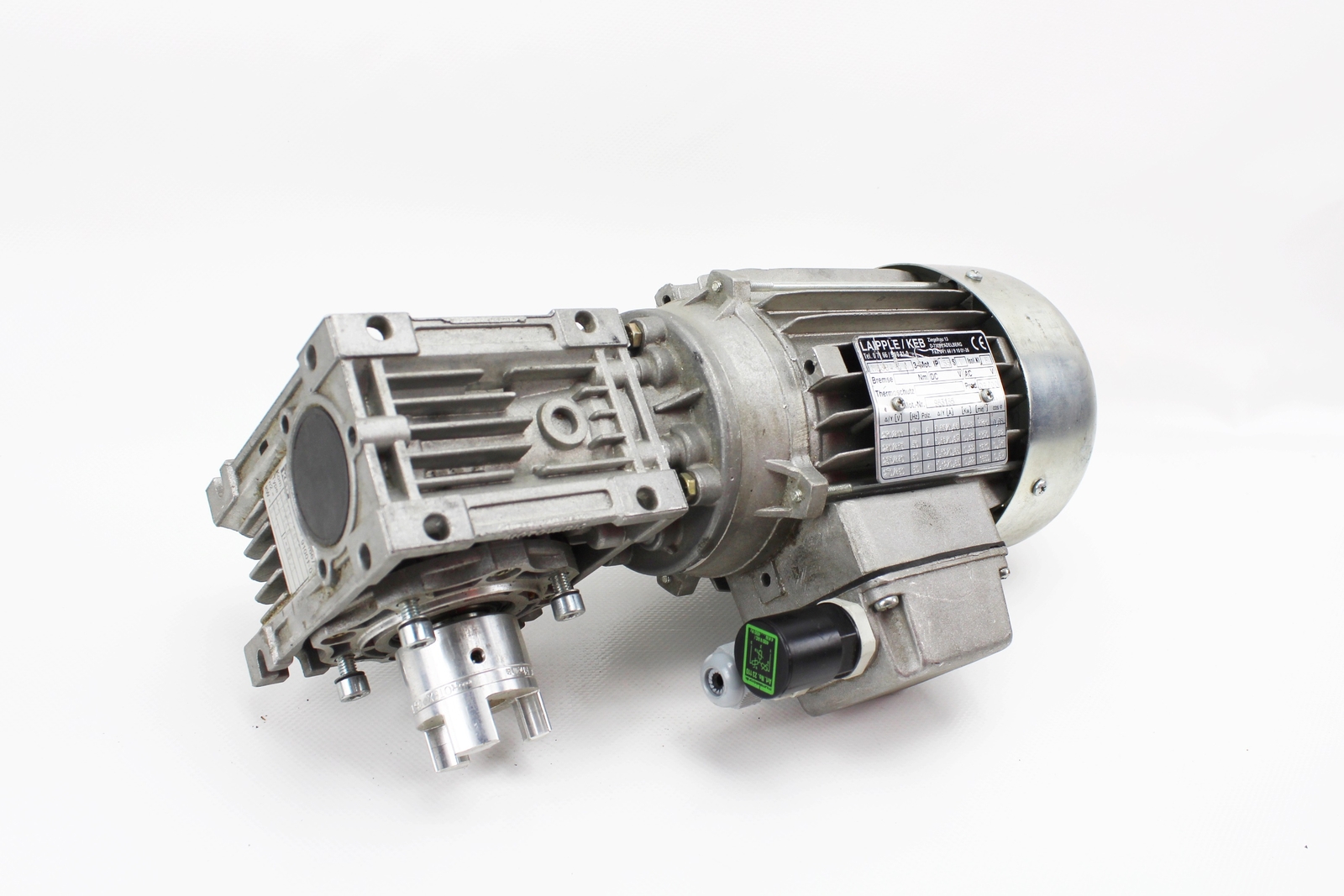 LAIPPLE / KEB M63B4 gear motor LAIPPLE / KEB NMS40 transmission 0.18kW ...