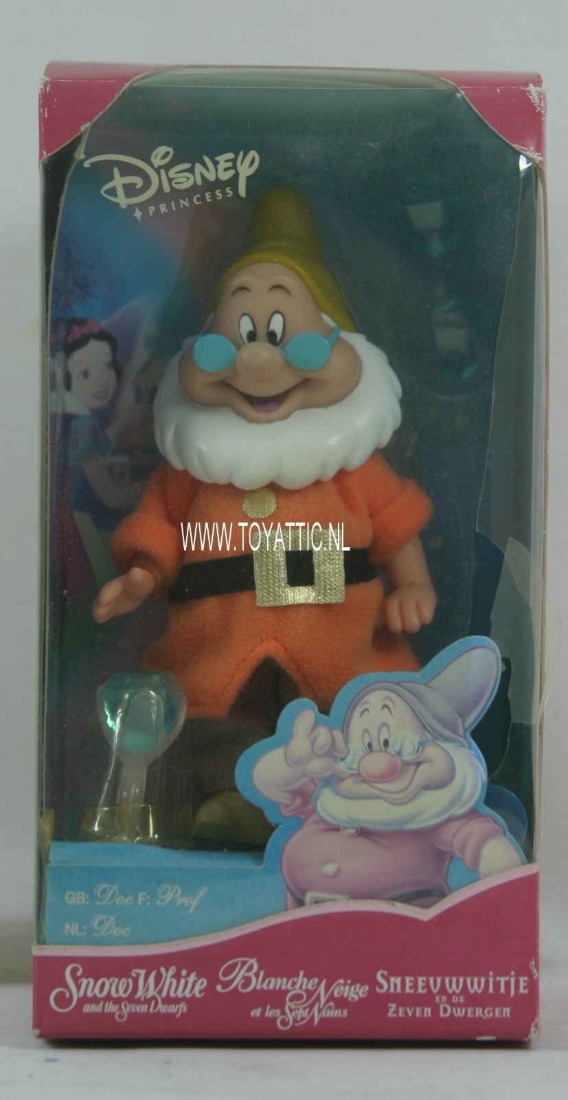 Disney Snow White snowwhite Doc one of the seven dwarfs made by Simba ...