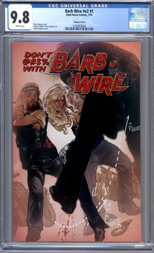 Barb Wire #1 Adam Hughes Variant Dark Horse Comics 1st Print CGC 9.8 | eBay