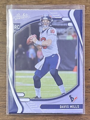 2021 Absolute Football RC Davis Mills #123 | eBay