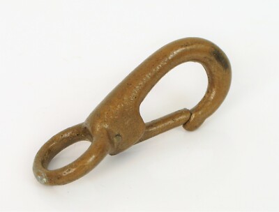 VINTAGE NAUTICAL HEAVY DUTY BRONZE BRASS MARINE MARITIME CLIP CLASP ...