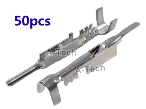 x50pcs METRI-PACK 150 SERIES MALE TERMINAL Pins 18-16 GA. MALE 12045773 ...
