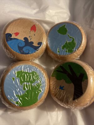 Wood Yoyo Toy Eco Lot Of 4 Tree Earth Green Child Gift | eBay