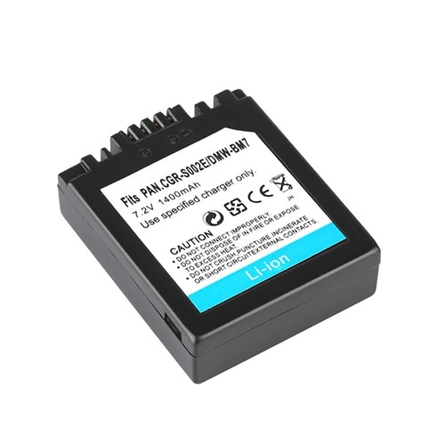 Battery For PANASONIC CGA-S002 CGA-S002A CGA-S002E CGR-S002 CGR-S002E ...