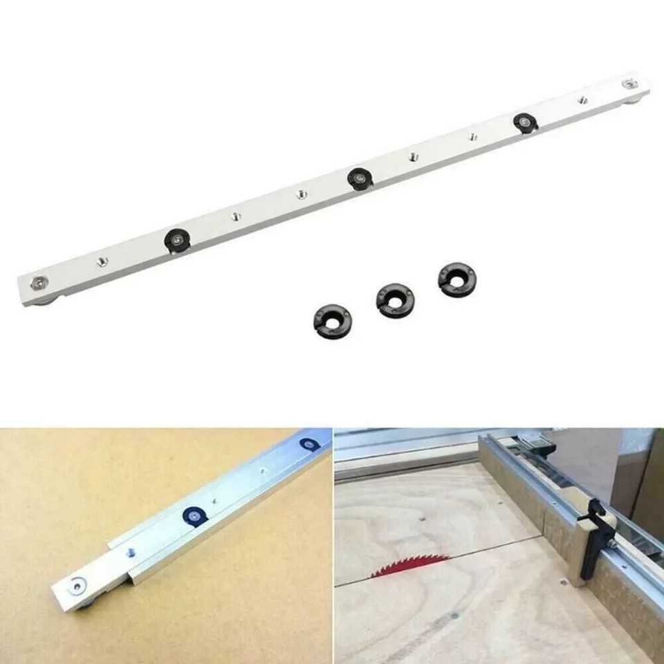 Aluminium Alloy Miter Bar Slider Table Saw Gauge Rod Woodworking Tool ...