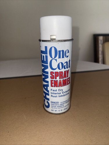 Vintage Channel Hardware Store Spray Paint Can Flat White | eBay