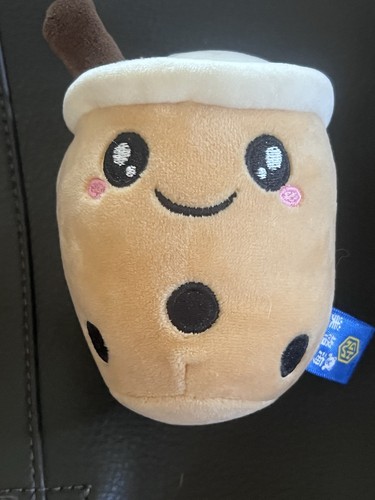 KAWAII~ Super Cute BOBA TEA DRINK Stuffed Plush Keychain /Toy /Dangle ...