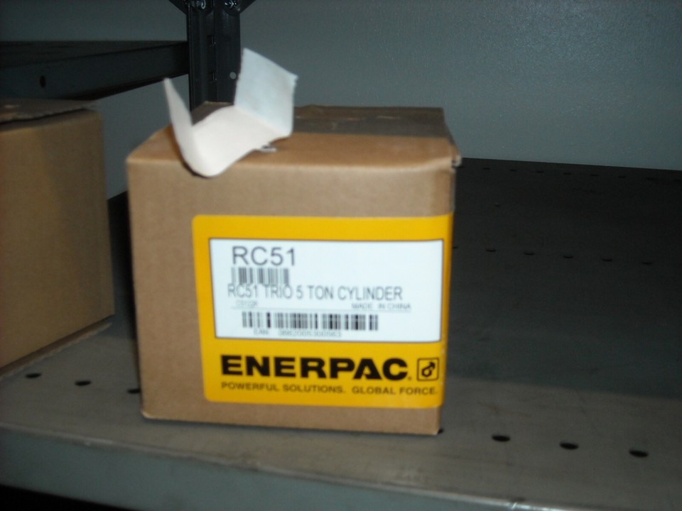Enerpac, RC51, 5 ton, 1.00 in Stroke, General Purpose Hydraulic ...