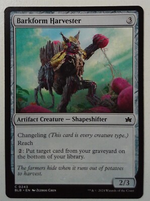 Barkform Harvester *Common* Magic MtG x1 Bloomburrow | eBay
