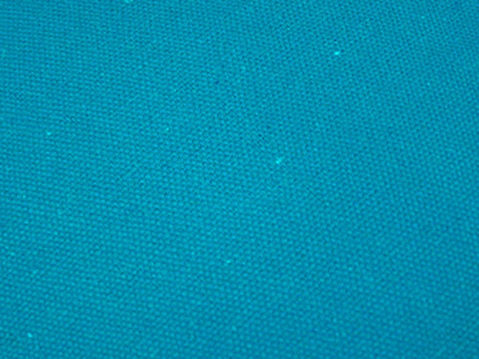 aa192n Deep Turquoise Round Shape Cotton Canvas Cushion Cover/Pillow ...