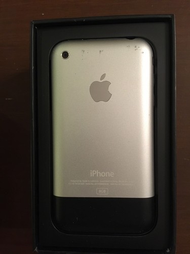 Original Apple iPhone 1st Generation 8GB Black AT&T Original Box ...