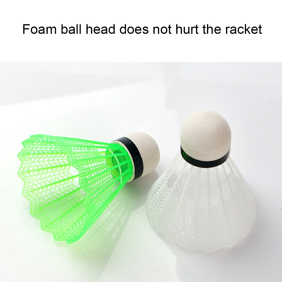 12Pcs Plastic Shuttlecocks Set Badminton Foam Balls Sport Outdoor ...
