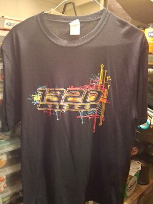 Gildan DryBlend 1320 Video Circuit mens t-shirt Size L Large Tall Black ...