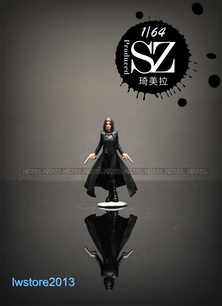 1/43 Vampire Selene Girl Scene Props Miniatures Figures Model For Cars ...