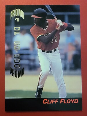 1994 Signature Rookies Cliff Floyd #NNO1 Promo 1of 20,000🔥⚾ | eBay