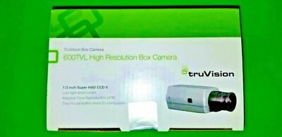 INTERLOGIX TVC-6110V-1-N TruVision Box Camera, 600 TVL Digital D/N 12v ...