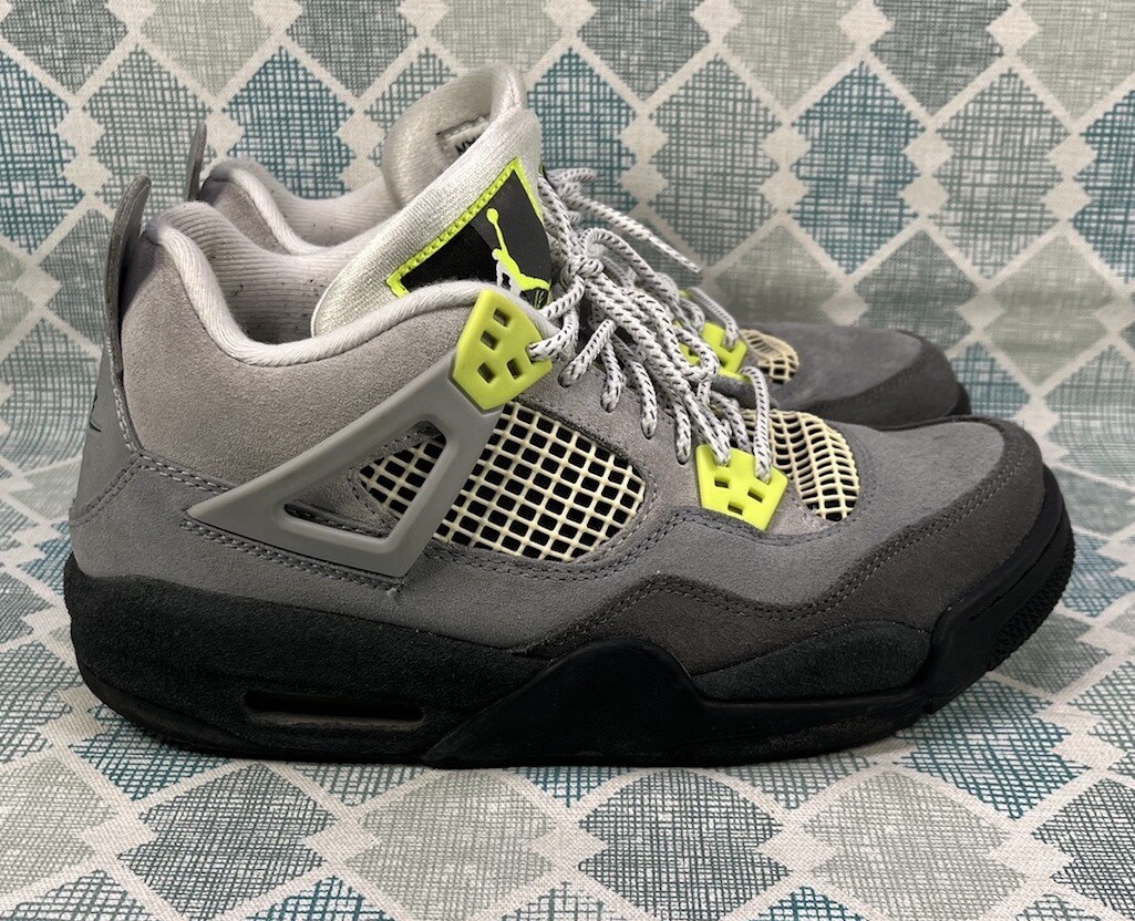 Air Jordan 4 Nike Retro SE Neon 95 CT5343 007 2020 Si… - Gem