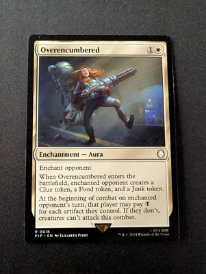 OVERENCUMBERED #18 MTG Fallout | eBay