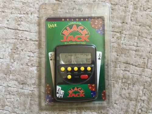 1994 WACO Gift Asylum Deluxe Computer Blackjack Electronic Handheld ...