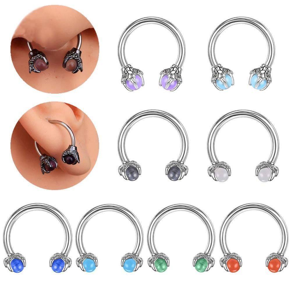 Septum Piercings Dragon Claw Nose Ring Piercing Clip Fashion Body ...