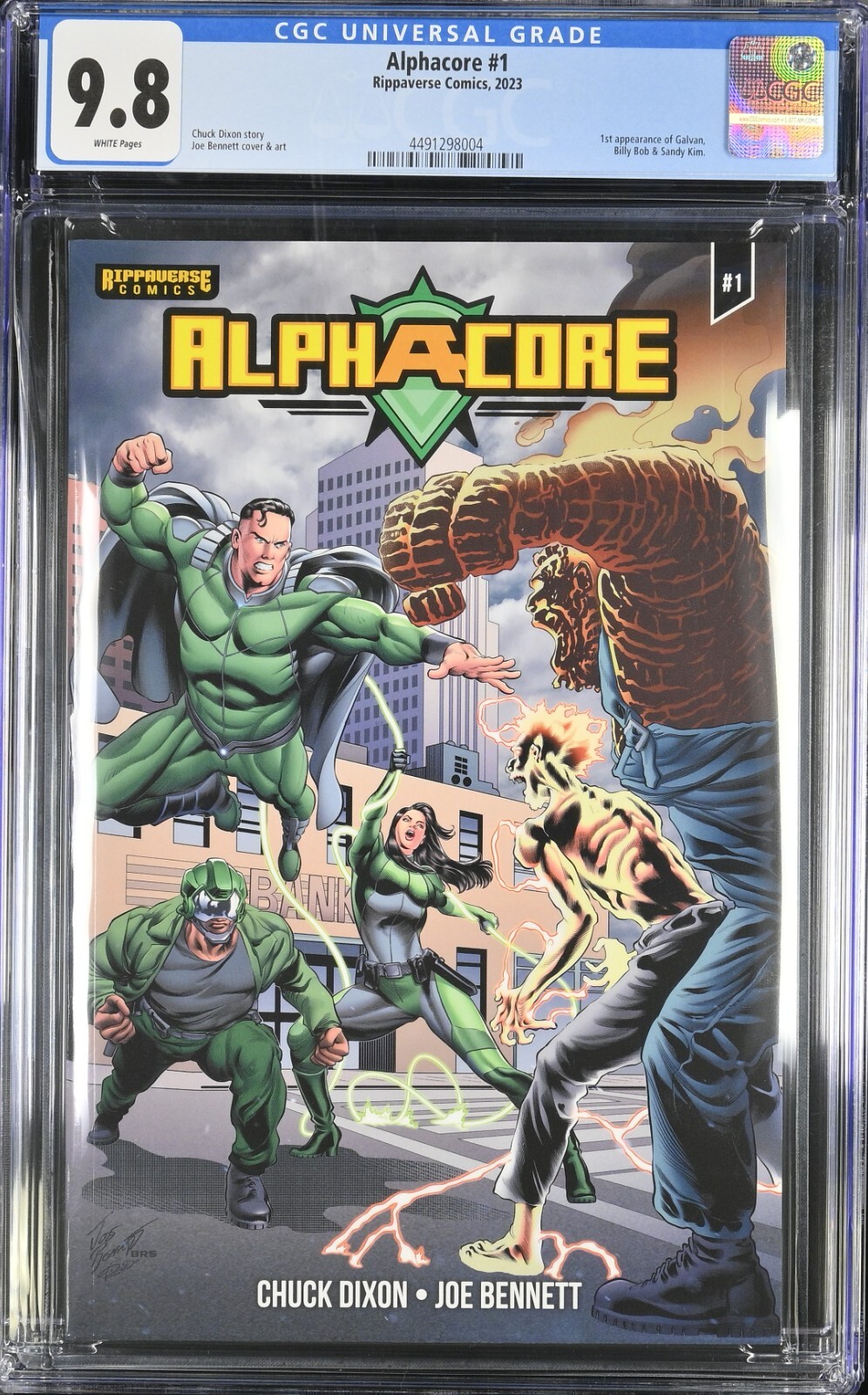 Rippaverse Comics Alphacore #1 Variant Cover A CGC 9.8 Graded | eBay