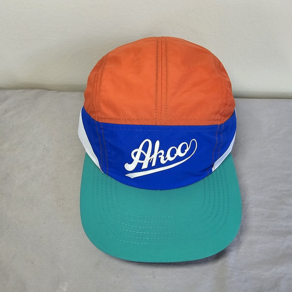 Akoo 5 Panel Nylon Lightweight One Size Adjustale Running Activewear ...