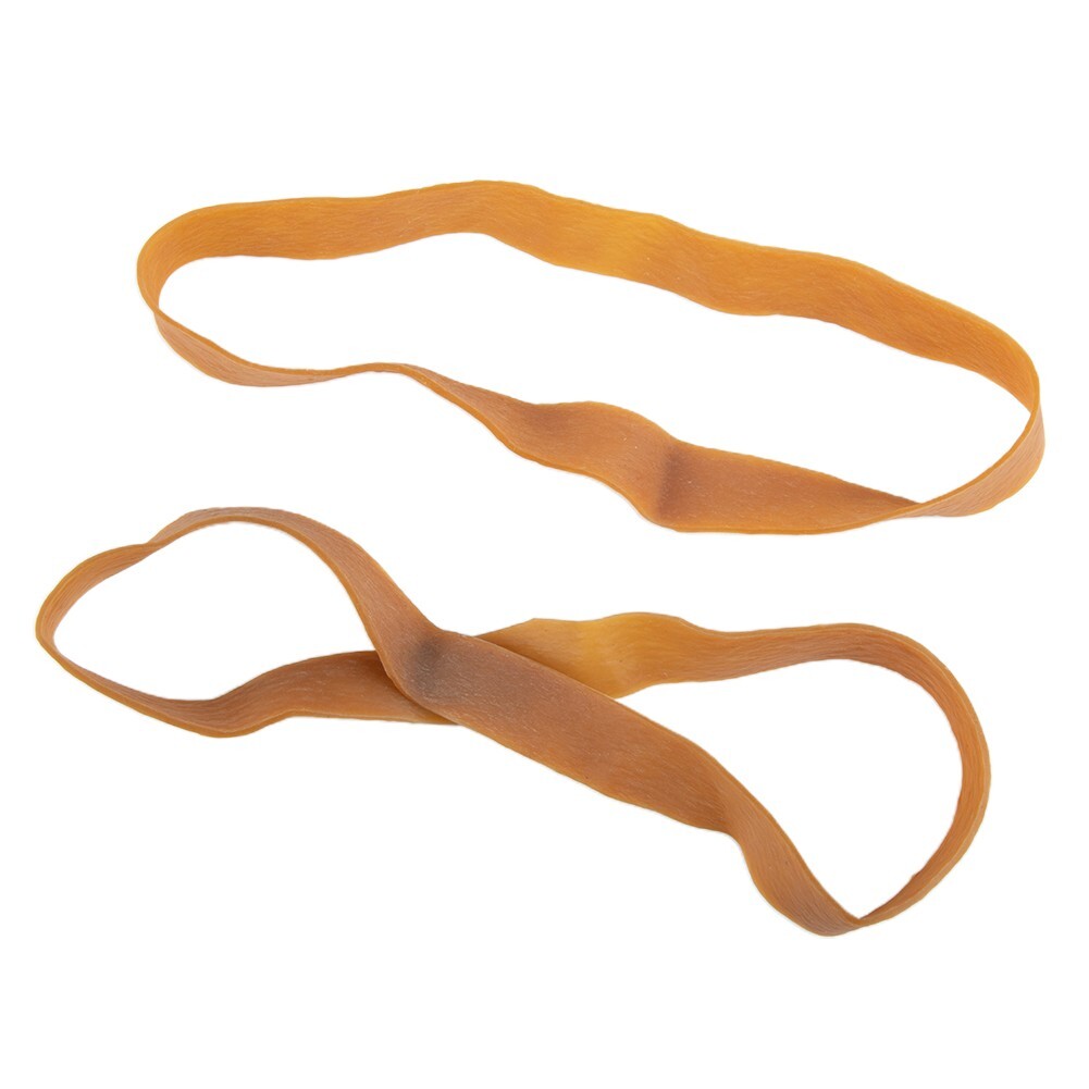 2cm Wide Brown Elastic Rubber Bands Heavy Strong Large-Industrial ...