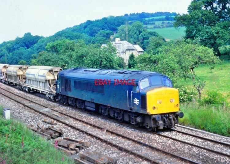 PHOTO CLASS 46 LOCO NO 46009 NR PAR CHINA CLAY 21ST JUNE 1983 | eBay