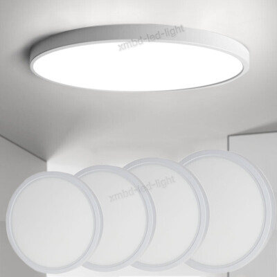 LED Ceiling Down Light Ultra Thin Flush Mount Kitchen Lamp Home Fixture ...