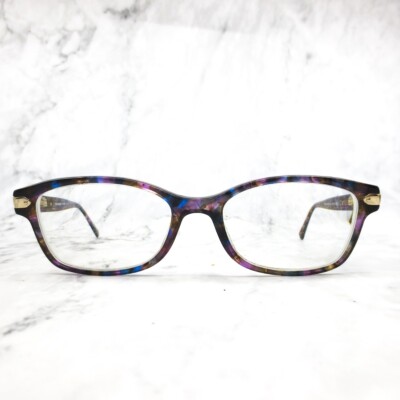 Coach Eyeglasses Frame HC6065-5588 Women's Confetti Purple Full Rim 49 ...