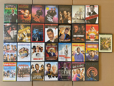 CHRIS ROCK DVD Collection-29 Movies! Dave Chappelle, Cameron Diaz, Adam ...