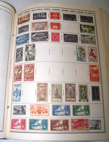 Harris Statesman Deluxe Postage Stamp Album Binder International ...