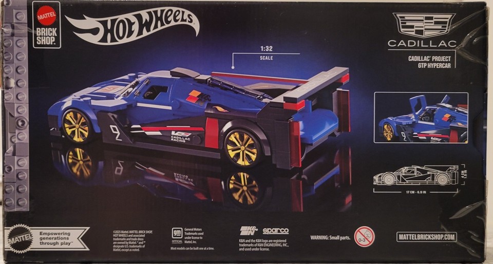 Mattel Brick Shop Hot Wheels Cadillac Project GPT Hypercar ~ NEW | eBay