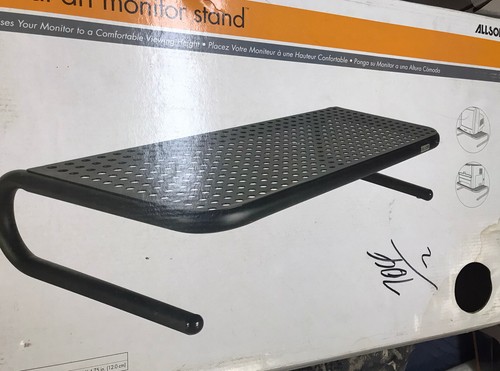 Allsop Large Metal Art Monitor Stand, 18-Inch wide platform New | eBay