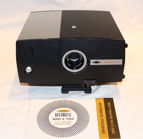 SAWYERS GAF VINTAGE ROTOMATIC 700A SLIDE PROJECTOR AUTOFOCUS TESTED | eBay