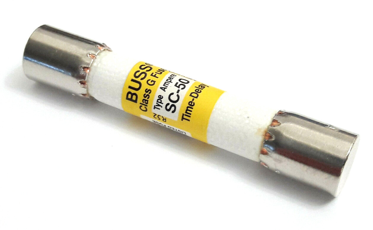 1 EACH NEW SC-50 SC50 BUSS BUSSMANN 480 VAC TIME DELAY CLASS G FUSE | eBay
