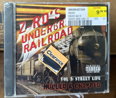 Z-Ro ‎– Z-Ro's Underground Railroad Vol. 1: Street Life (Hulled ...